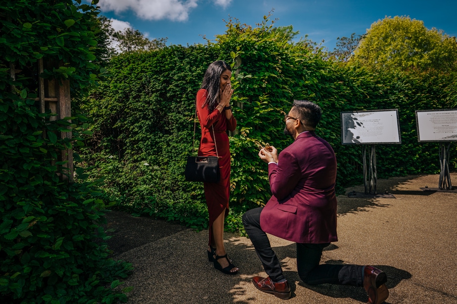 Hampton Court Palace Proposal Shoot | London Proposal Photographer