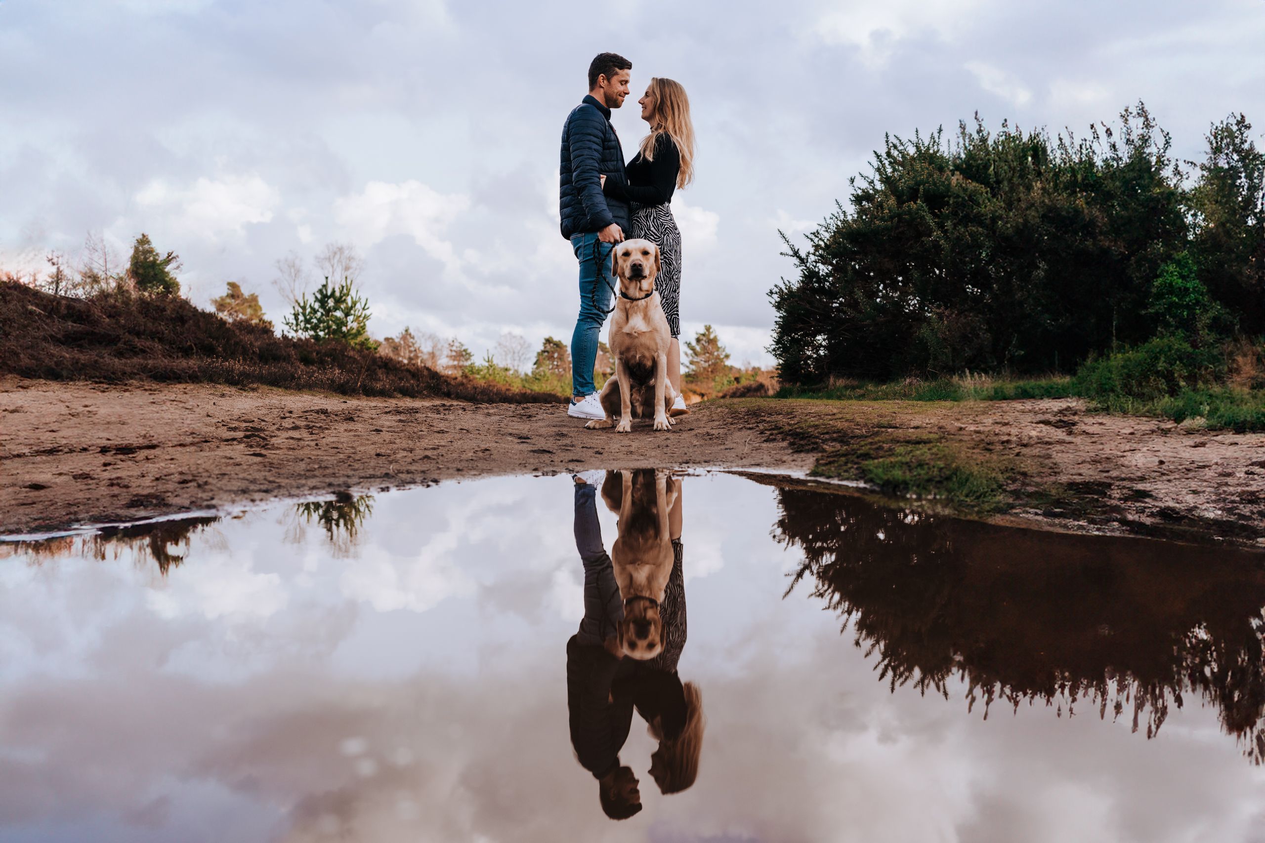 Engagement Photography with dogs | Alex Buckland Photography
